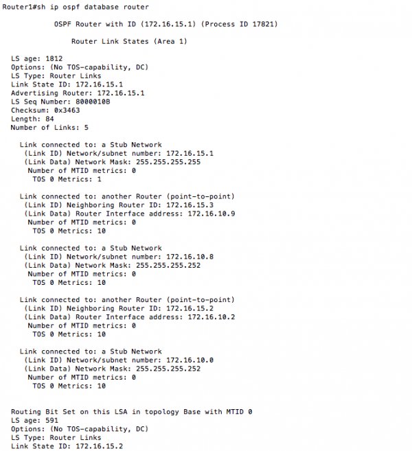 OSPF Topology Database- Design Optimization Principle of ISP IGP Routing | APNIC Blog