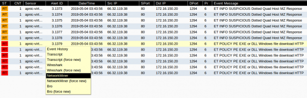How to: Analysing packet captures with Security Onion | APNIC Blog
