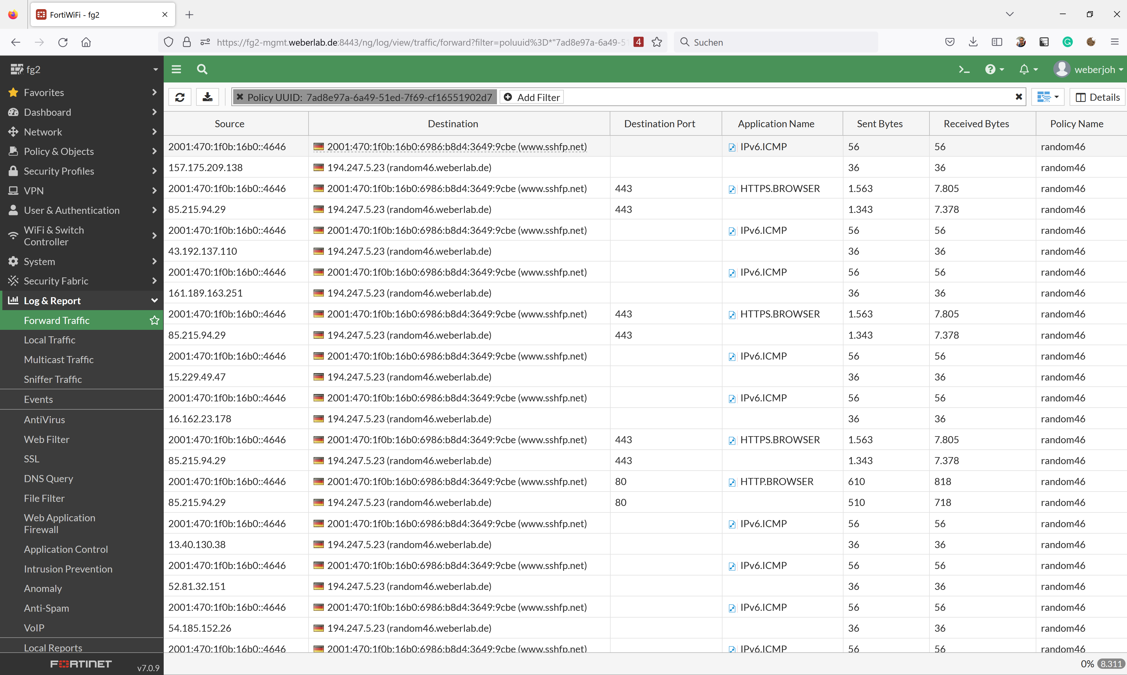 Accessing IPv6-only resources via legacy IP: NAT46 on a FortiGate ...