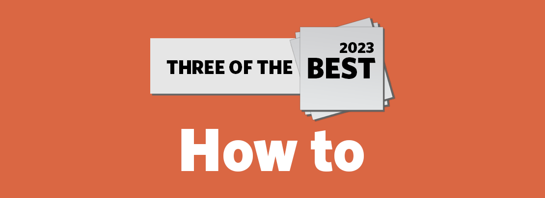 Three of the best: How to... | APNIC Blog